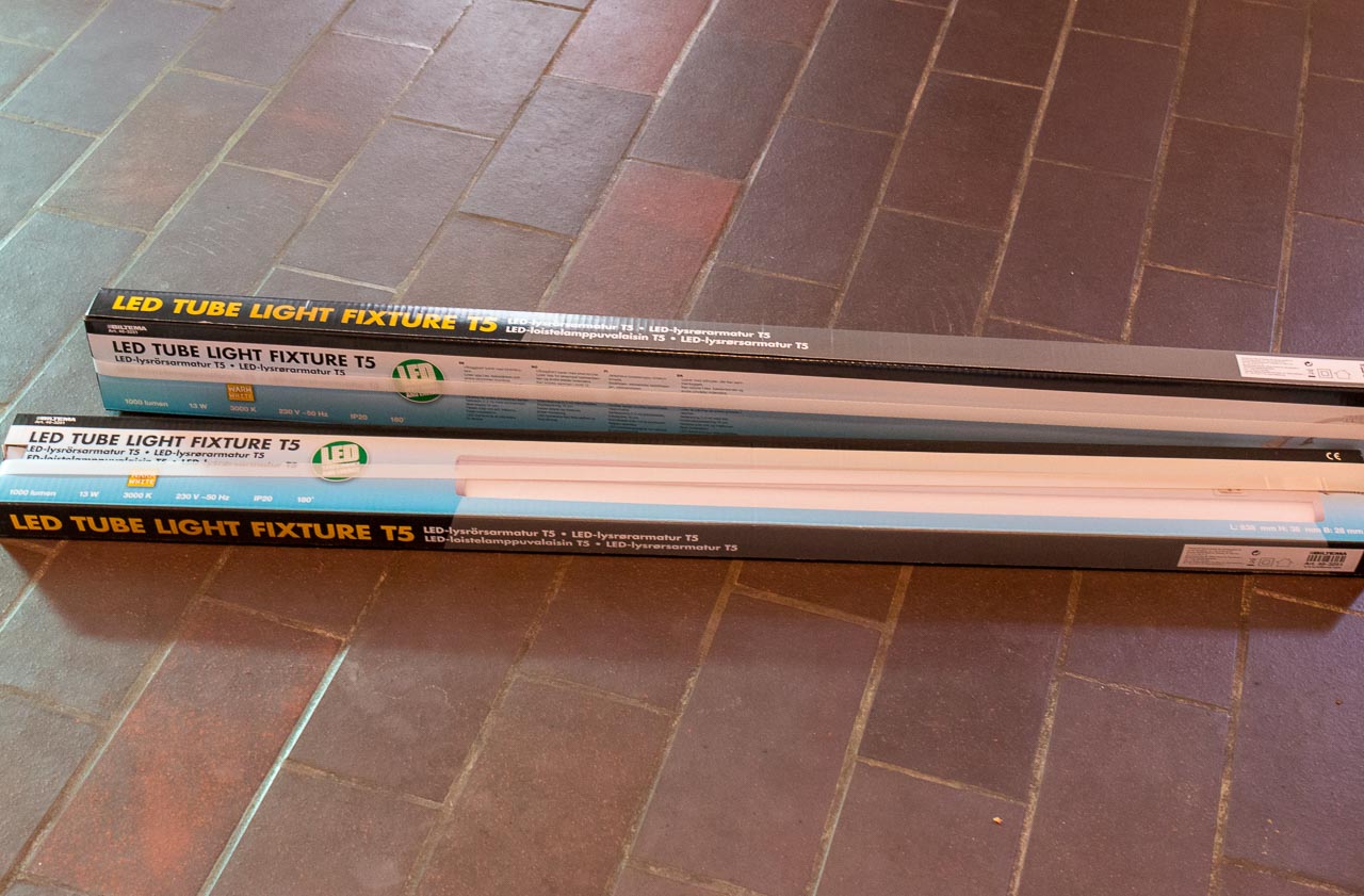 Enkel ljusramp till våra tomater